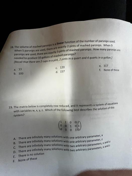 Solved 16. Nine hens are throwing a wild party. Two of the | Chegg.com