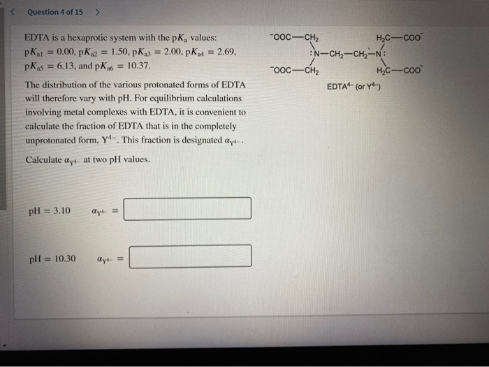 Solved -O0C–CH2 HC-Coo EN-CH2-CH2-N: | Chegg.com