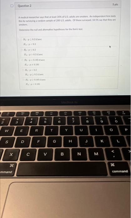 Solved A medical researcher san thut at lenkt 2016 d US | Chegg.com