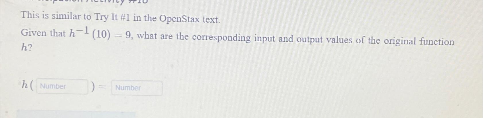 Solved This is similar to Try It #1 ﻿in the OpenStax | Chegg.com