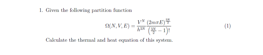 Solved Given the following partition | Chegg.com