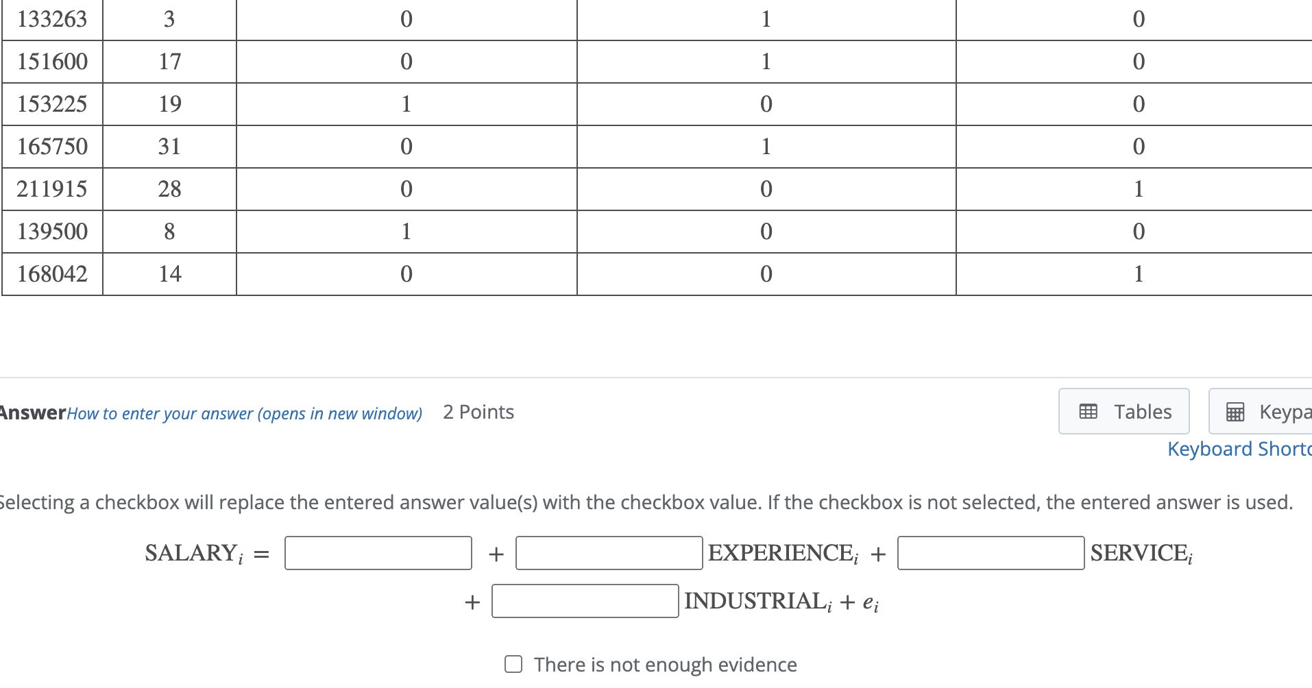 Suppose the following data were collected from a | Chegg.com