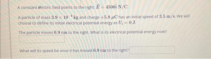 Solved Three identical particles, each 5μC and with a mass | Chegg.com