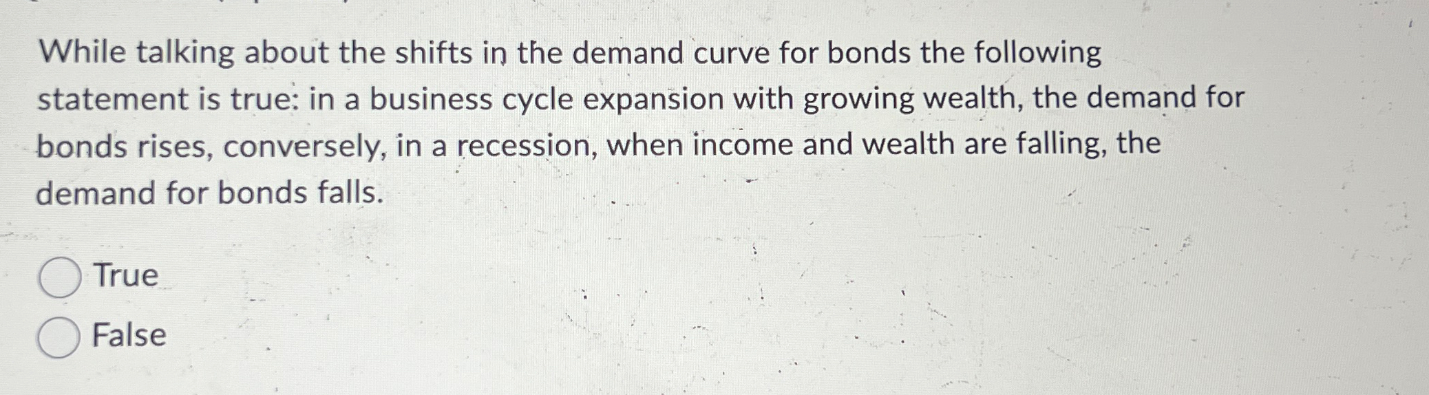 Solved While talking about the shifts in the demand curve | Chegg.com