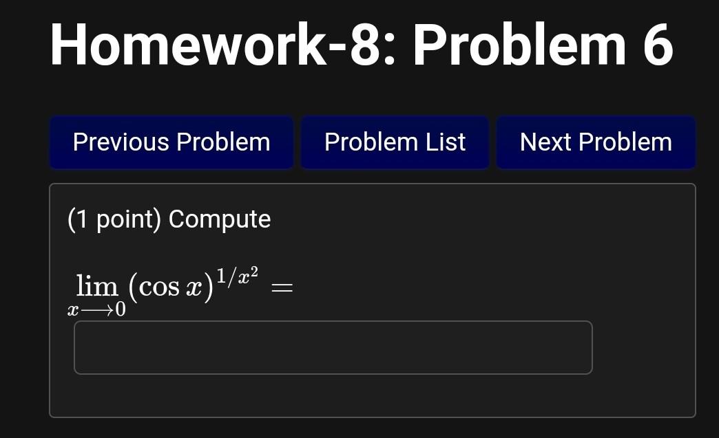 Solved (1 point) Compute | Chegg.com Solved (1 point) Compute | Chegg.com