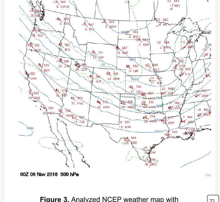 Solved SPC Storm Reports for 11/05/18 Map updated at 12097 | Chegg.com