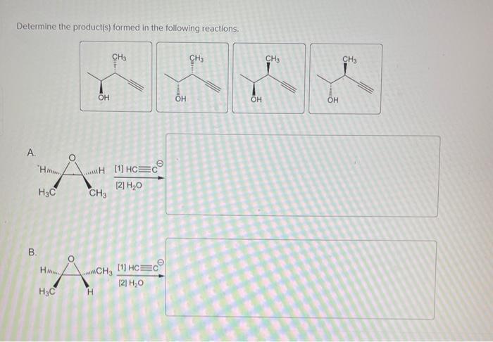 Solved Determine The Product S Formed In The Following