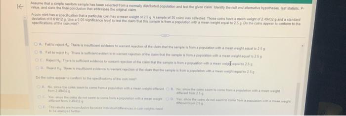 Solved Assume that a simple randorn sample has beon selected | Chegg.com