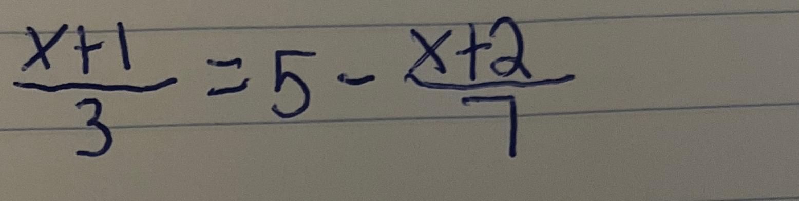 Solved x+13=5-x+27 | Chegg.com