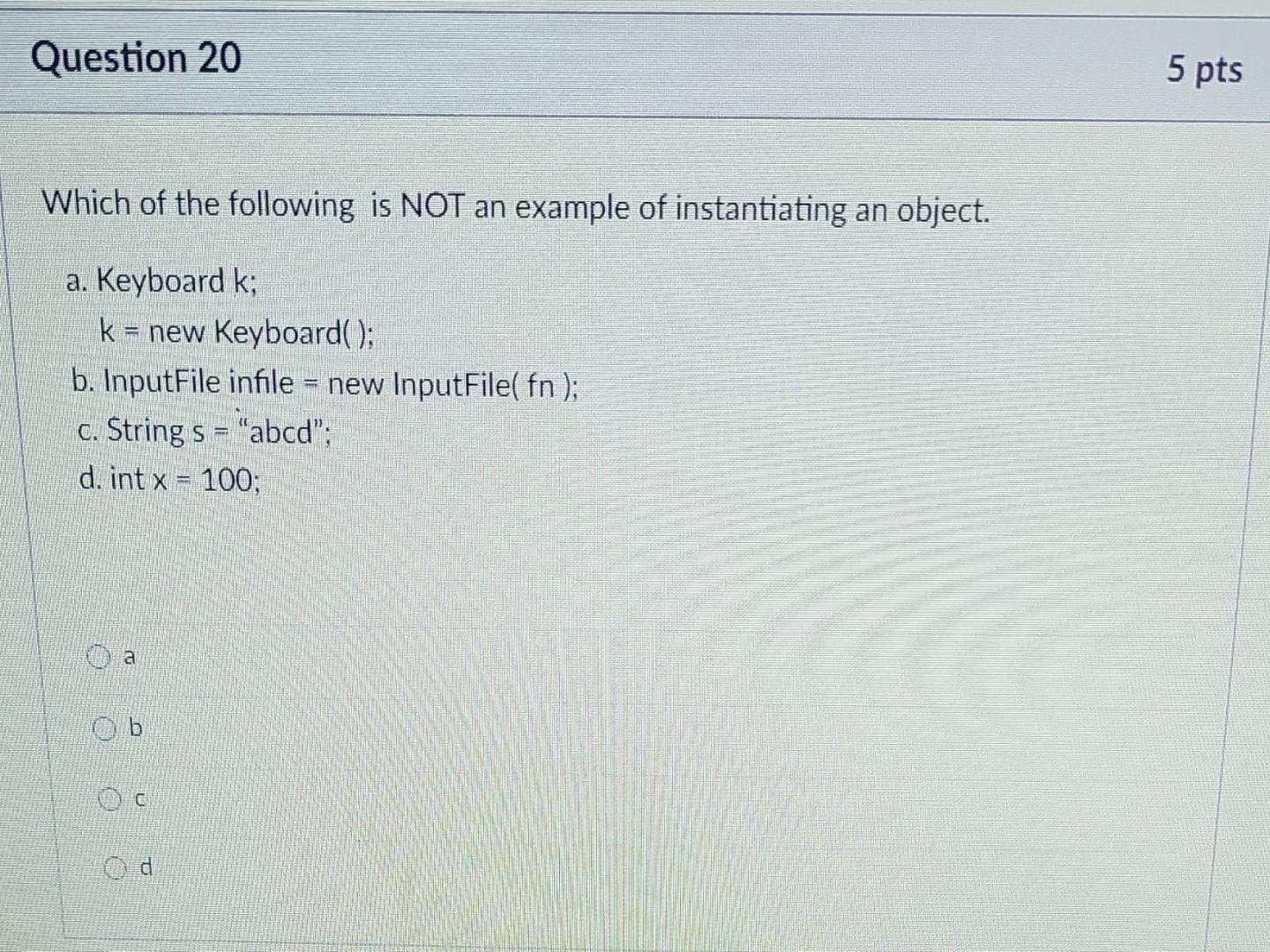 Solved Which of the following is false about the constructor | Chegg.com