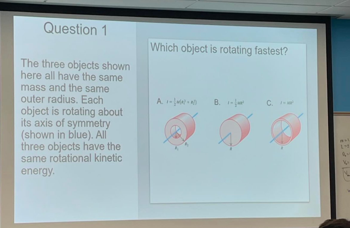 Solved Question 1The three objects shown here all have the | Chegg.com
