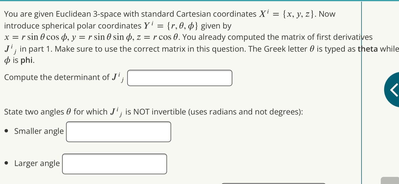 = You are given Euclidean 3-space with standard | Chegg.com