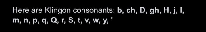 Solved 1. Read data from klingon-english.txt 2. Ask the user | Chegg.com