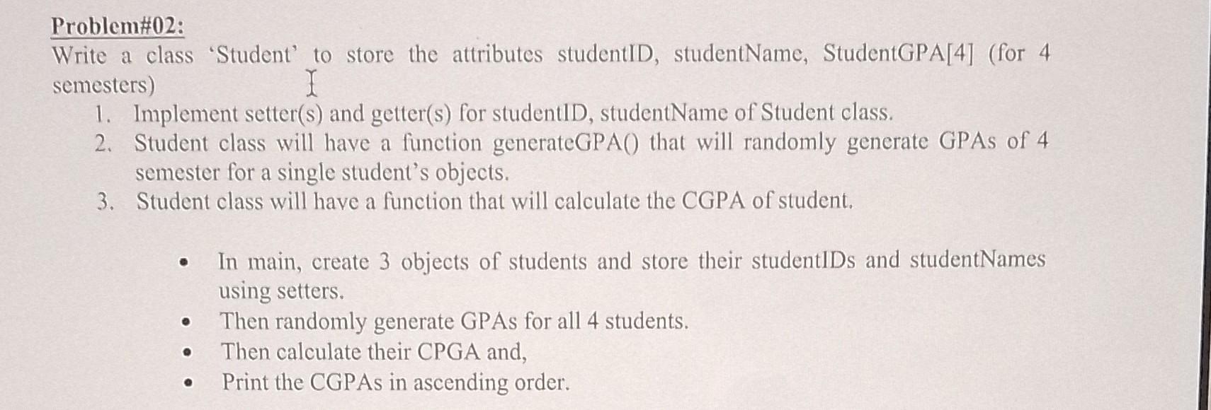 Solved urgently needed code in c++ and please implement all | Chegg.com