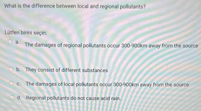 Solved What is the difference between local and regional | Chegg.com