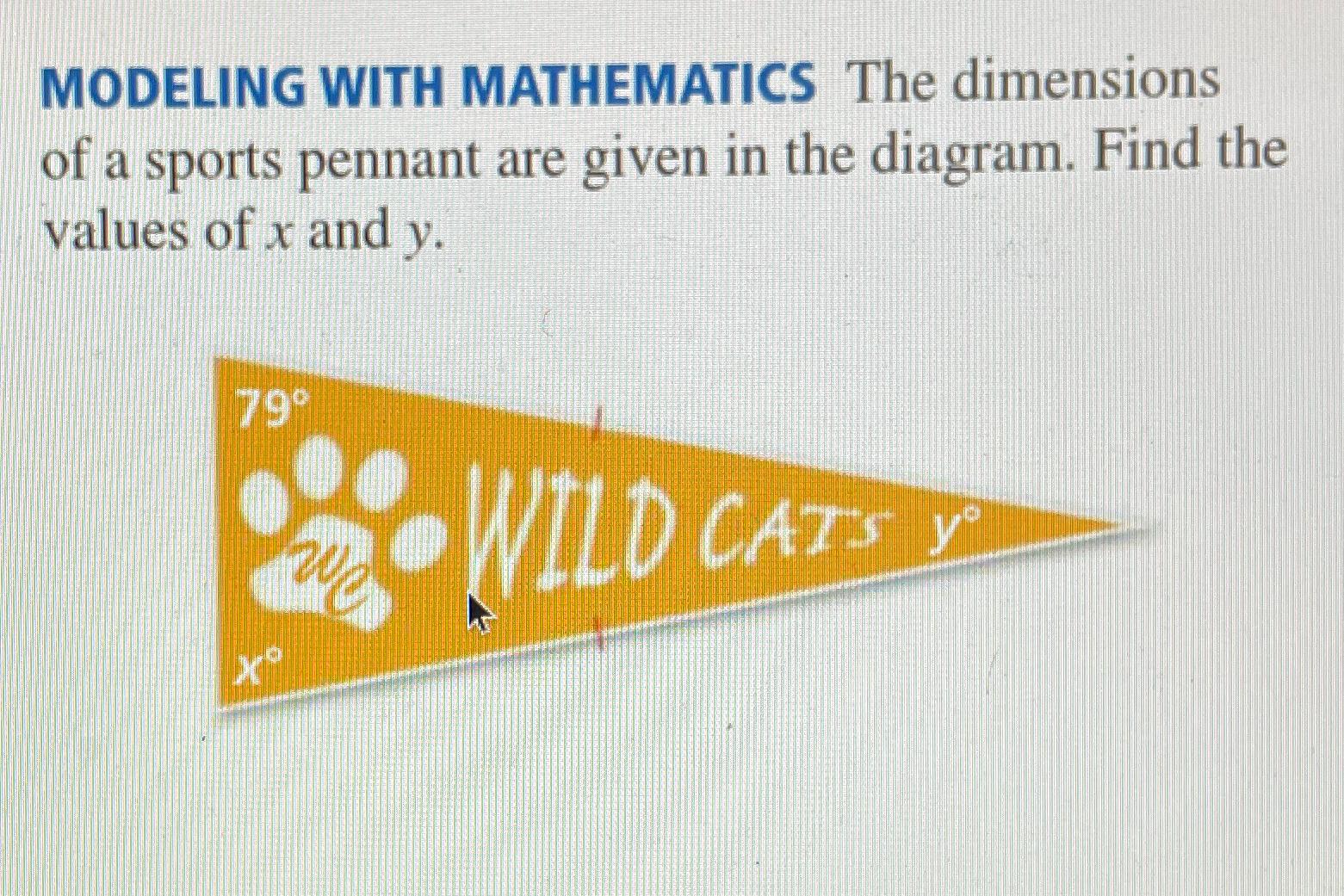 Solved MODELING WITH MATHEMATICS The dimensions of a sports | Chegg.com