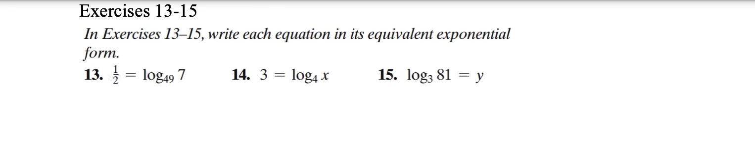 Solved Exercises 13 15in Exercises 13 15 ﻿write Each