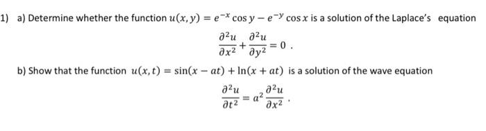 Solved a) Determine whether the function | Chegg.com