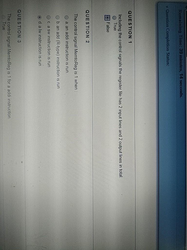 Solved QUESTION 7 BONUS: For the Bne Instruction the | Chegg.com