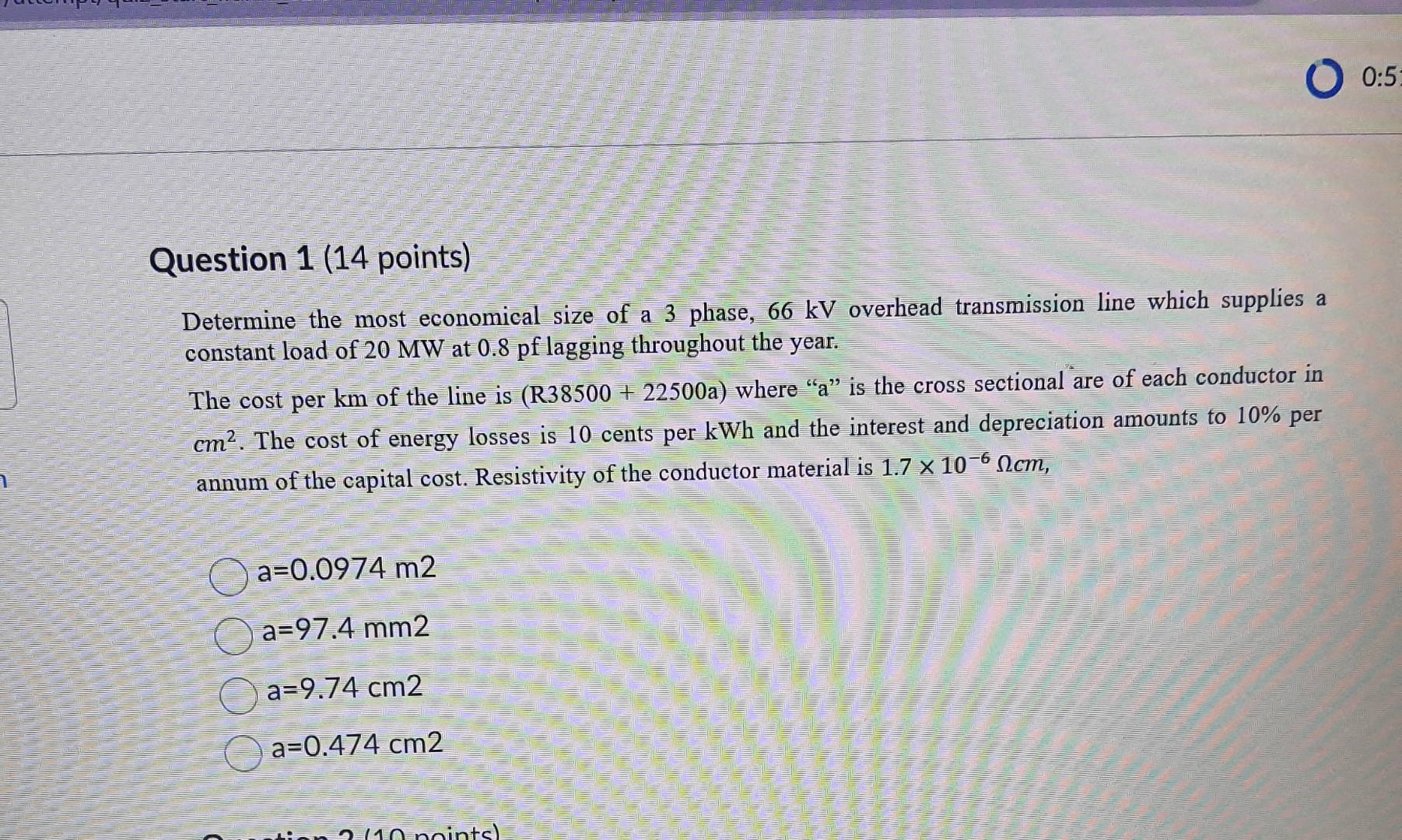 Solved Question 1 (14 ﻿points)Determine the most economical | Chegg.com