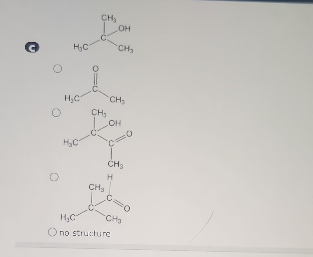 Solved \r\n\r\nno structure\r\n\r\nno structure\r\nno | Chegg.com