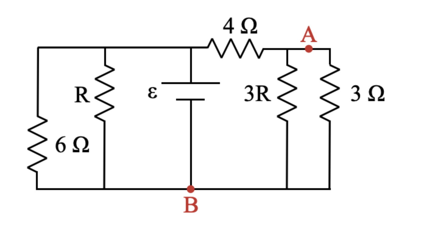 Solved Five resistors are connected in a circuit with a | Chegg.com
