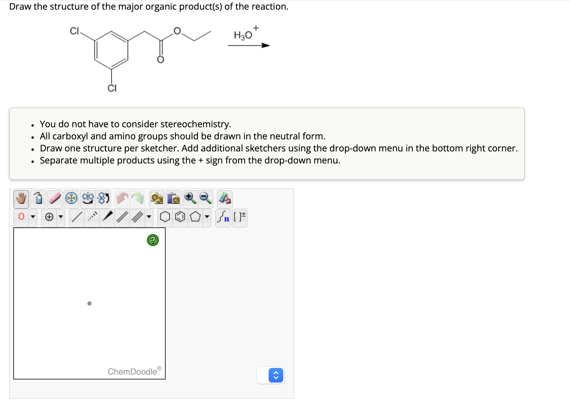Solved Draw the structure of the major organic product(s) | Chegg.com
