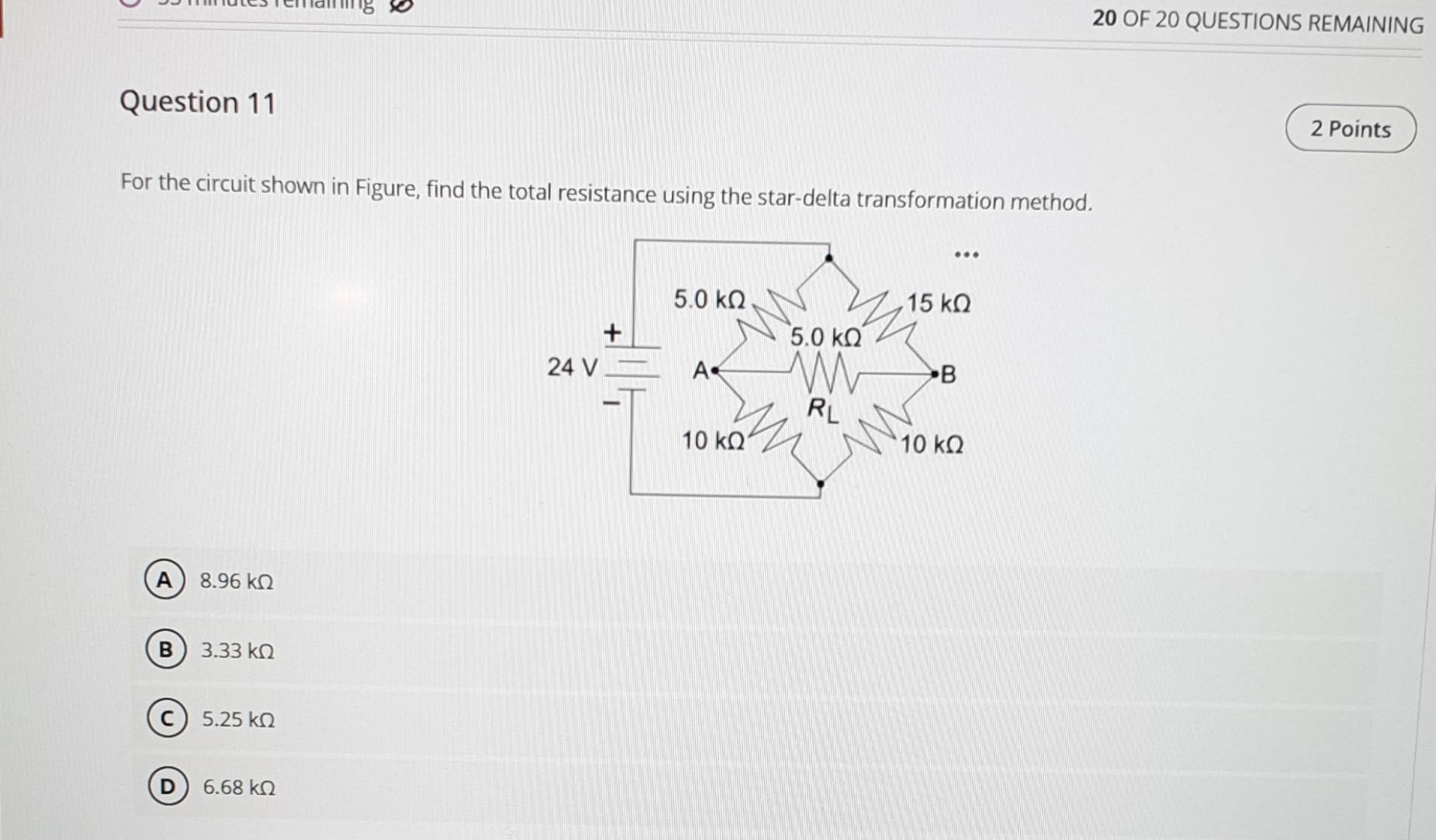 Solved For the circuit shown in Figure, find the total | Chegg.com