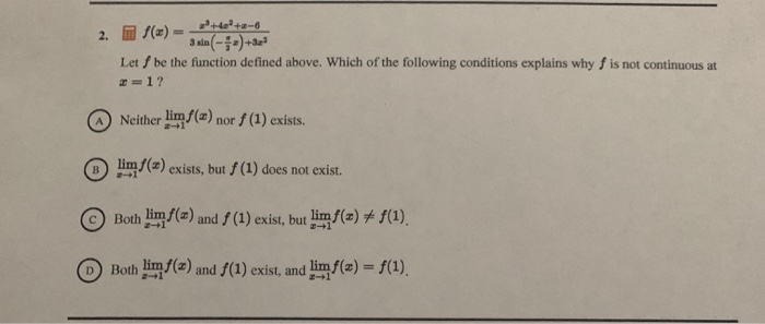 Solved +42+-6 2. f() Let f be the function defined above. | Chegg.com