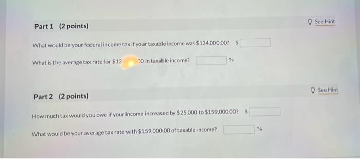 Solved PRACTICE WHAT YOU KNOW Using the 2019 marginal tax | Chegg.com