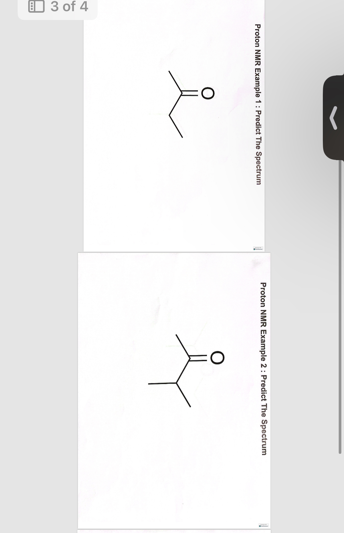 Solved Proton NMR Example 1 ﻿: Predict The SpectrumProton | Chegg.com