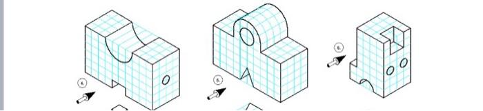 Solved Multiview Sketching-Exercise 2.1 On the grid sheet | Chegg.com Solved Multiview Sketching-Exercise 2.1 On the grid sheet | Chegg.com