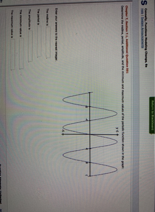 Solved Return to Blackboard S - Hele System Announcements | Chegg.com