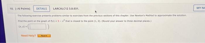Solved The following excrcise presents problems similar to | Chegg.com