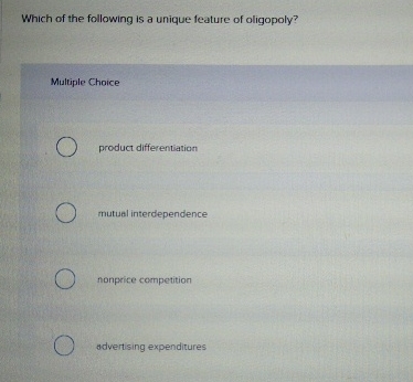 Solved Which of the following is a unique feature of | Chegg.com