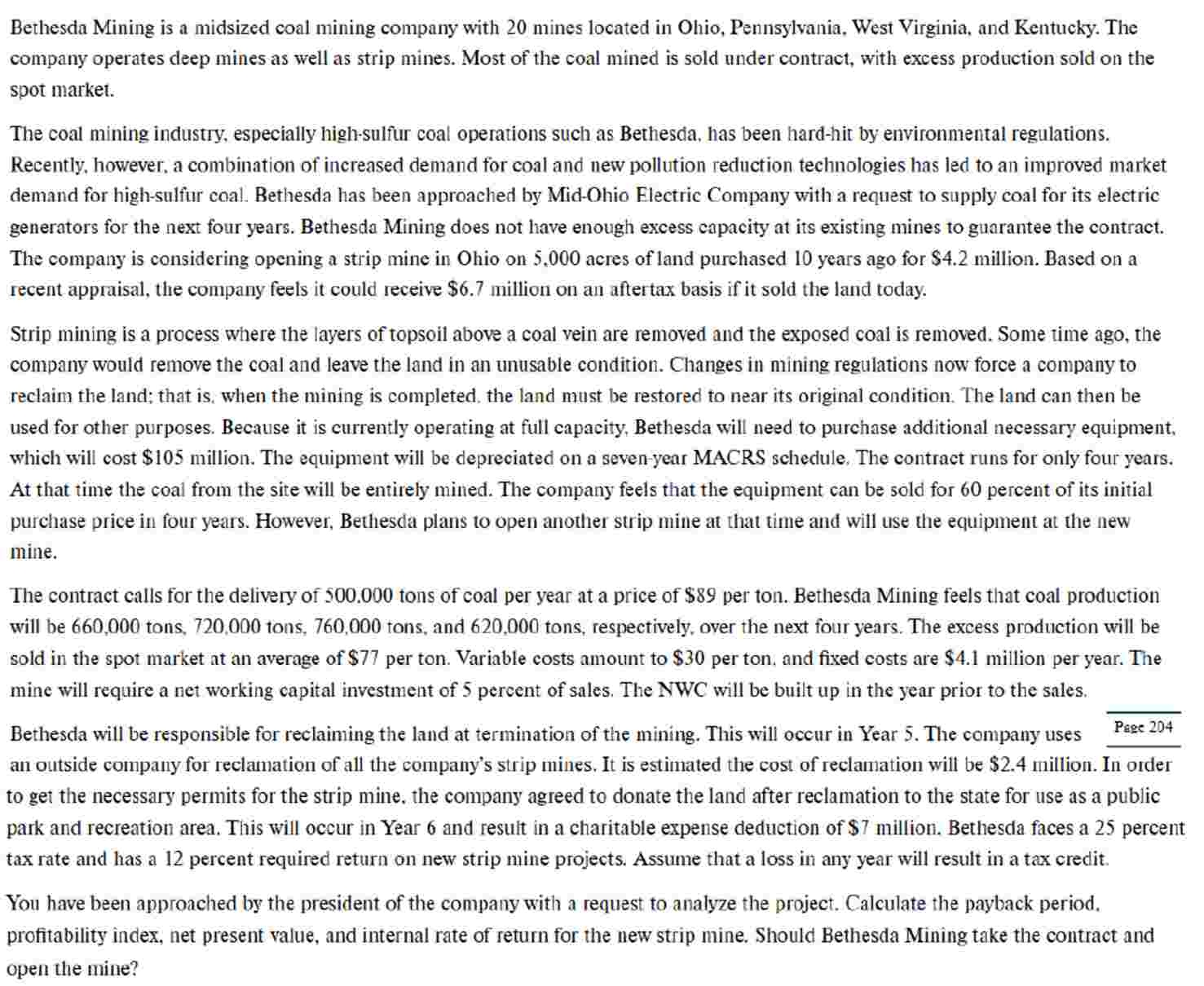 Solved Hello, can someone assist me with finding the NPV, | Chegg.com