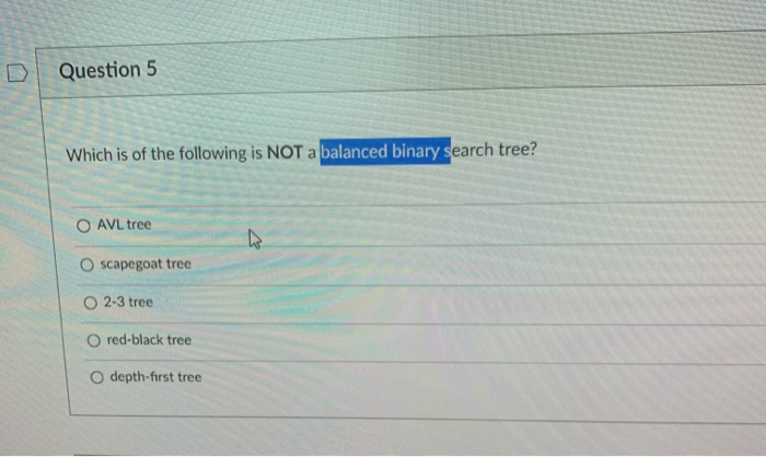 Solved Question 5 Which is of the following is NOT a | Chegg.com