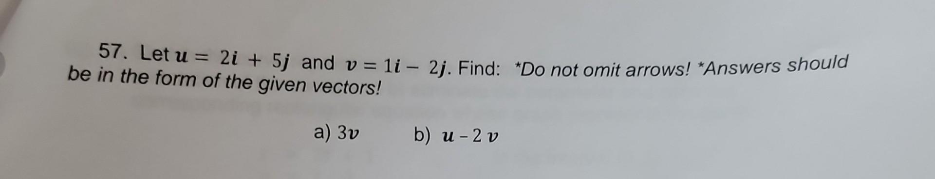 Solved Find the component form of the vector v with initial | Chegg.com