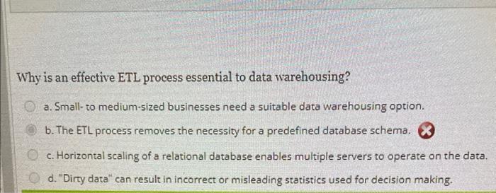 Solved Hadoop's two major components are a. a real-time data | Chegg.com