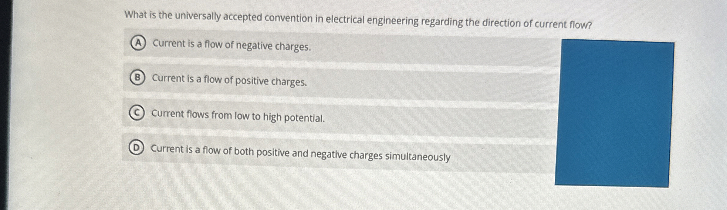 Solved What is the universally accepted convention in | Chegg.com