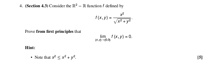 Solved Section 4 3 ﻿consider The R2 R ﻿function F ﻿defined