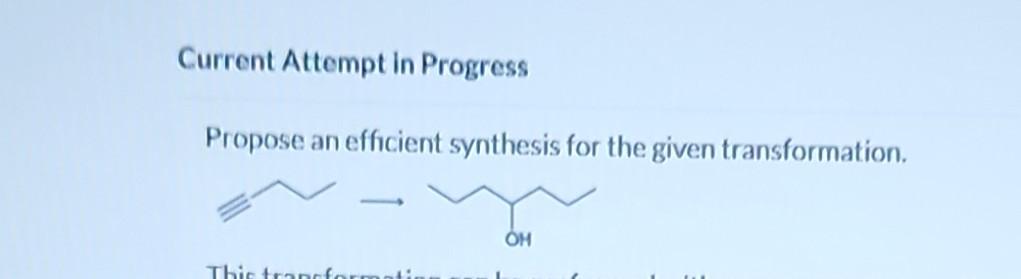 Solved Current Attempt in Progress Propose an efficient | Chegg.com