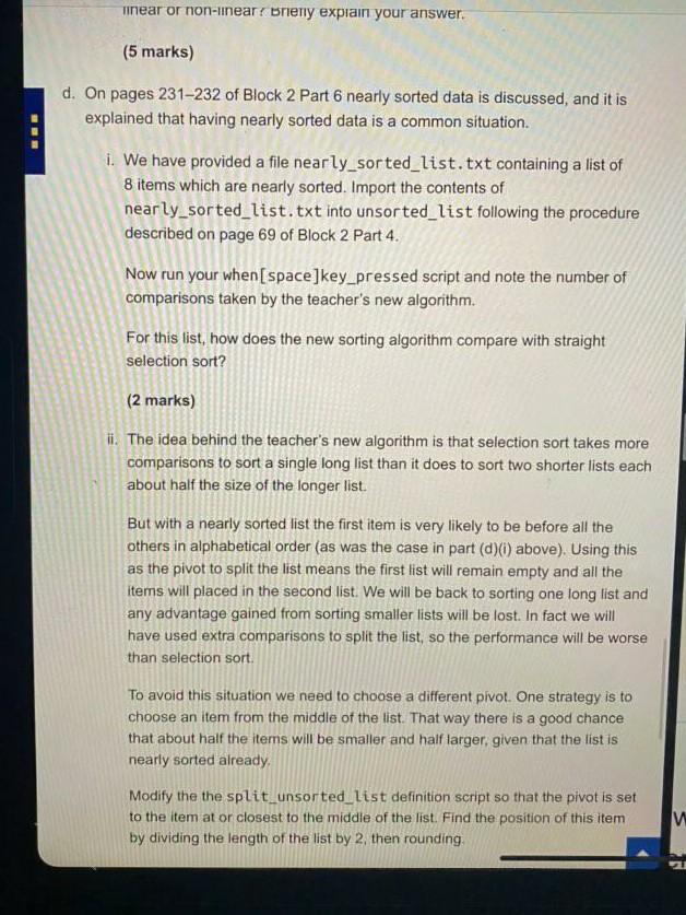 The teacher has begun creating a program in OUBuild | Chegg.com