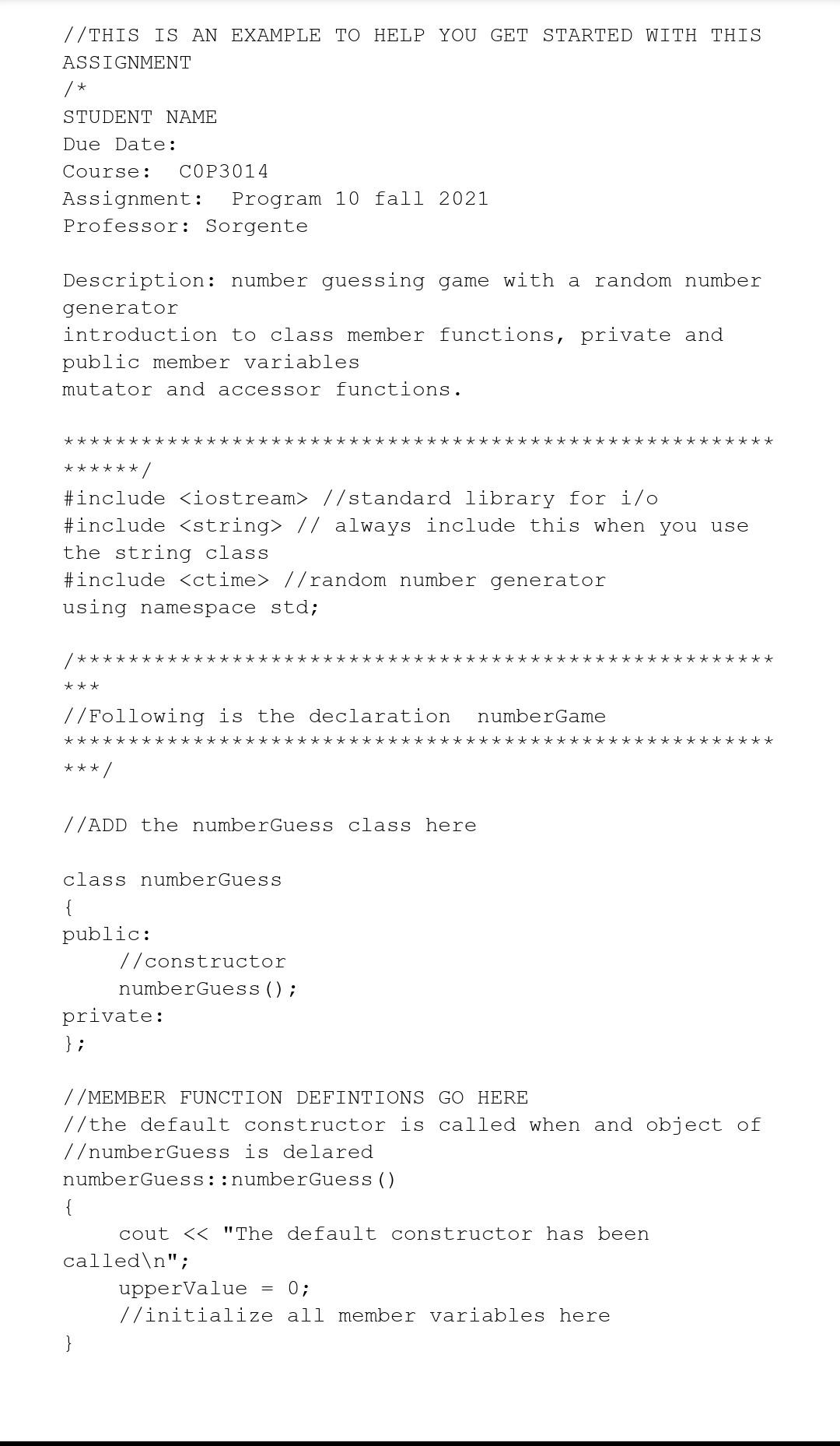 Solved STEP BY STEP INSTRUCTIONS COP 3014 - program | Chegg.com