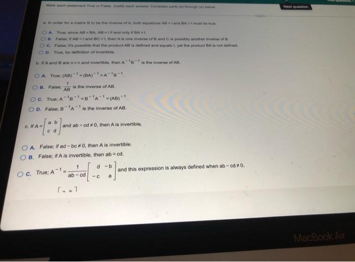 Solved DA True ince All - Anand BASI OD. FADHA ne vened is | Chegg.com