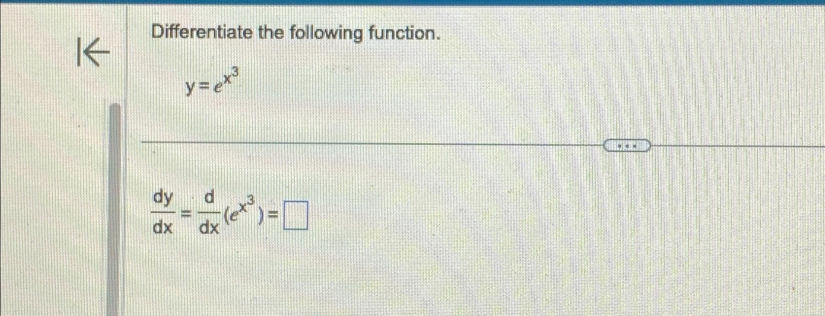 Solved Differentiate the following | Chegg.com