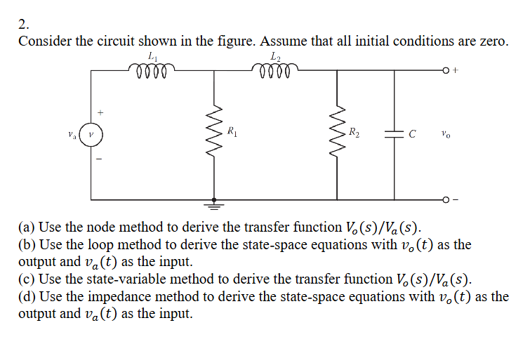 Solved please solve this. Please do the state-variable | Chegg.com