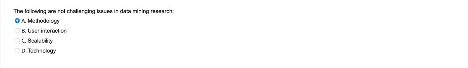 Solved The following are not challenging issues in data | Chegg.com