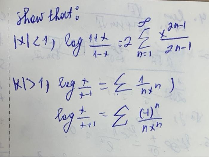 Solved H121, log 177 1 20-1 X 2n-1 show that 23 KI> 17 lug = | Chegg.com