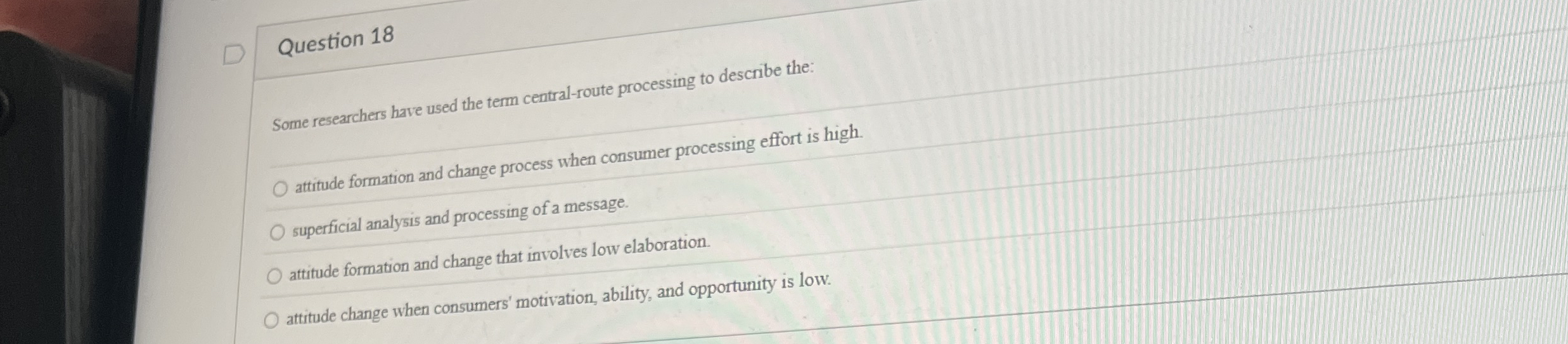 Solved Question 18Some researchers have used the term | Chegg.com